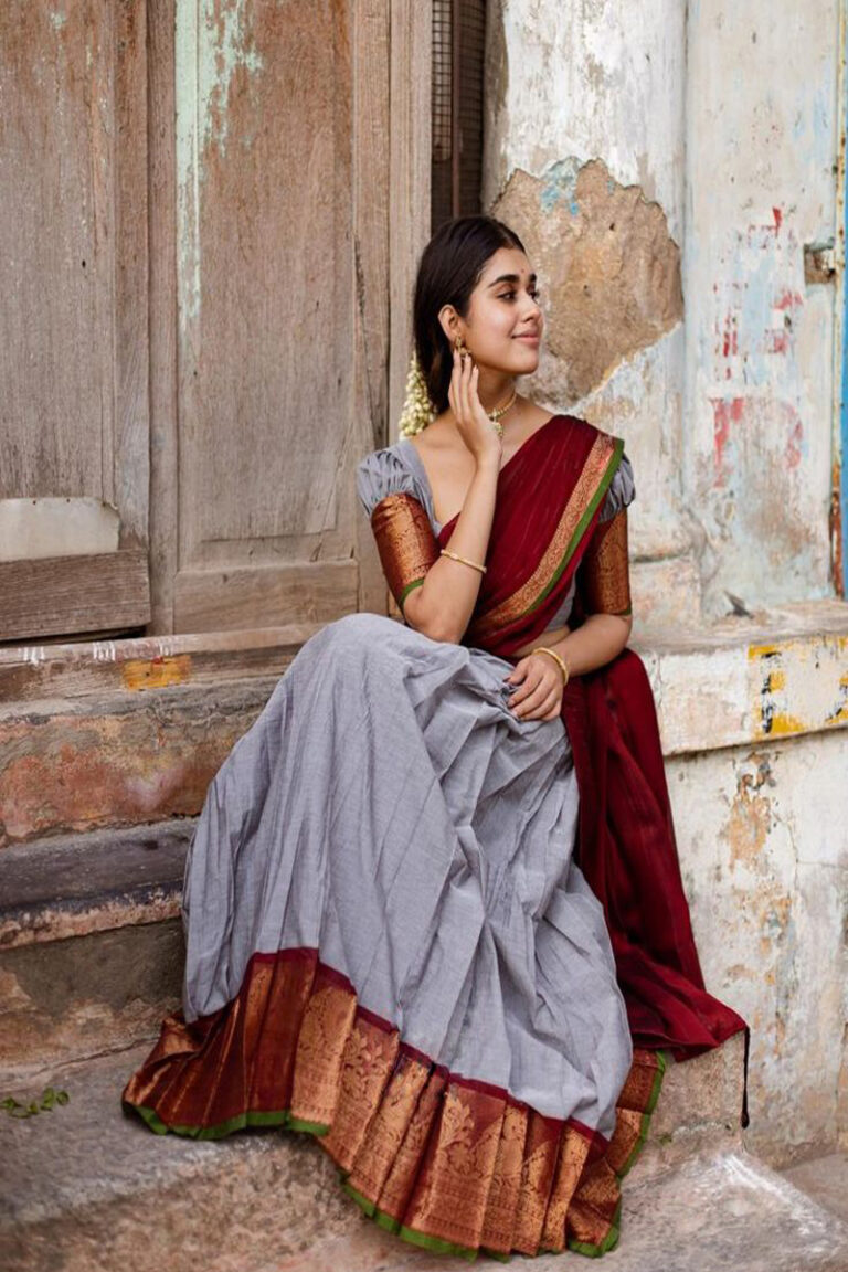 South Indian Half Saree Lahenga – buytwofast